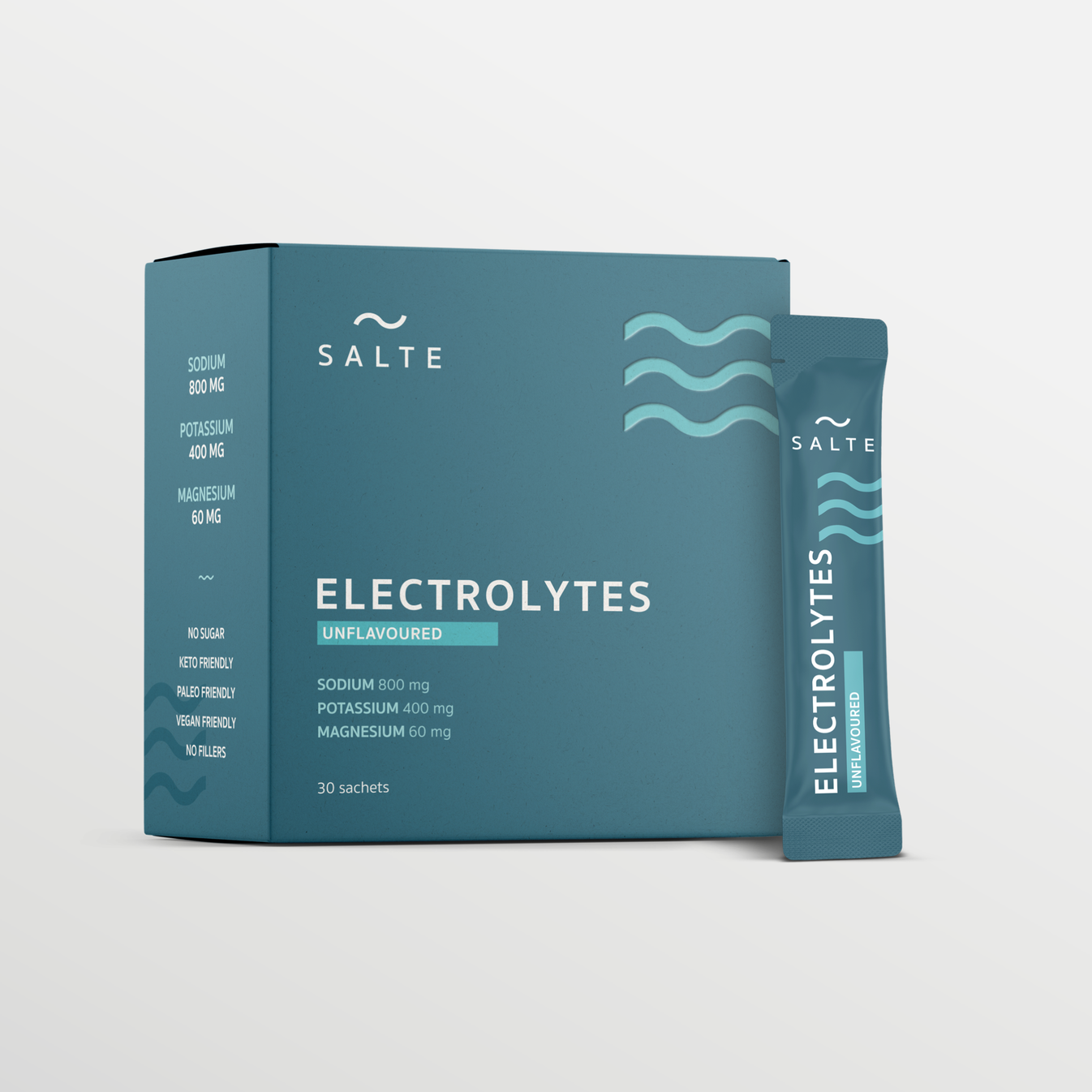 SALTE Electrolytes - Unflavoured - 30 pack – Drinksalte.com
